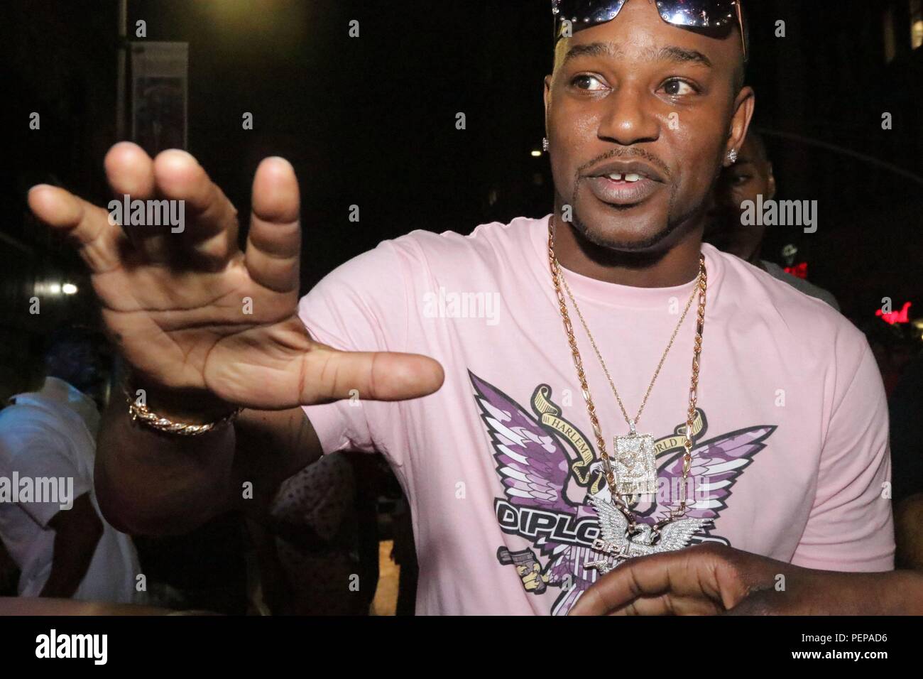 New York City, New York, USA. 17th Aug, 2018. Wu-Tang Clan rapper Killa ...