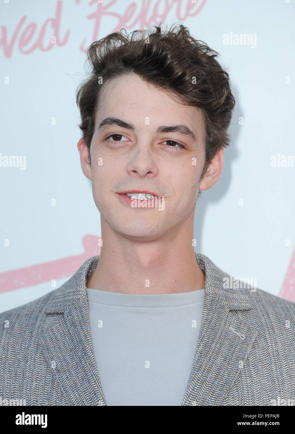 Culver City, USA. 16th Aug, 2018. Israel Broussard at arrivals for TO ...