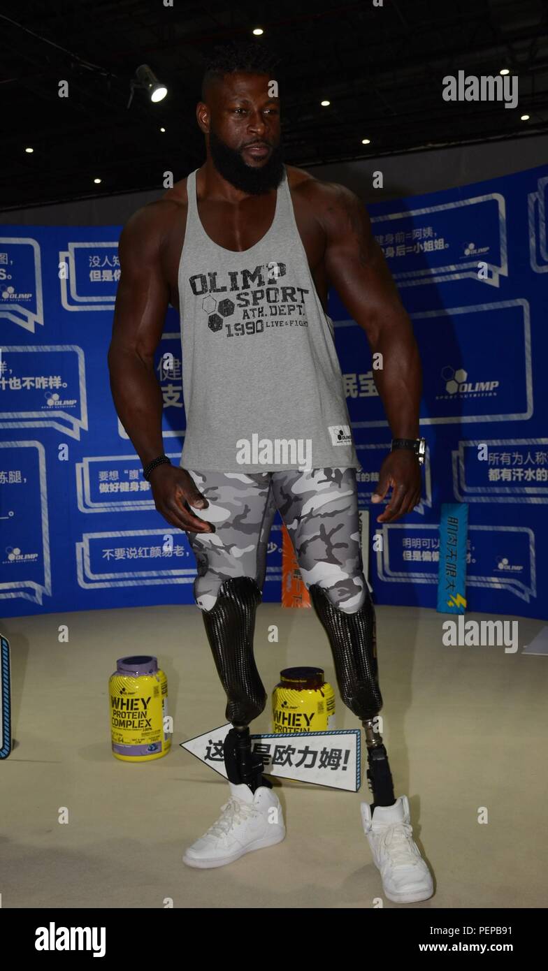 Shangha, Shangha, China. 17th Aug, 2018. Shanghai, CHINA-Ulisess JR and ...