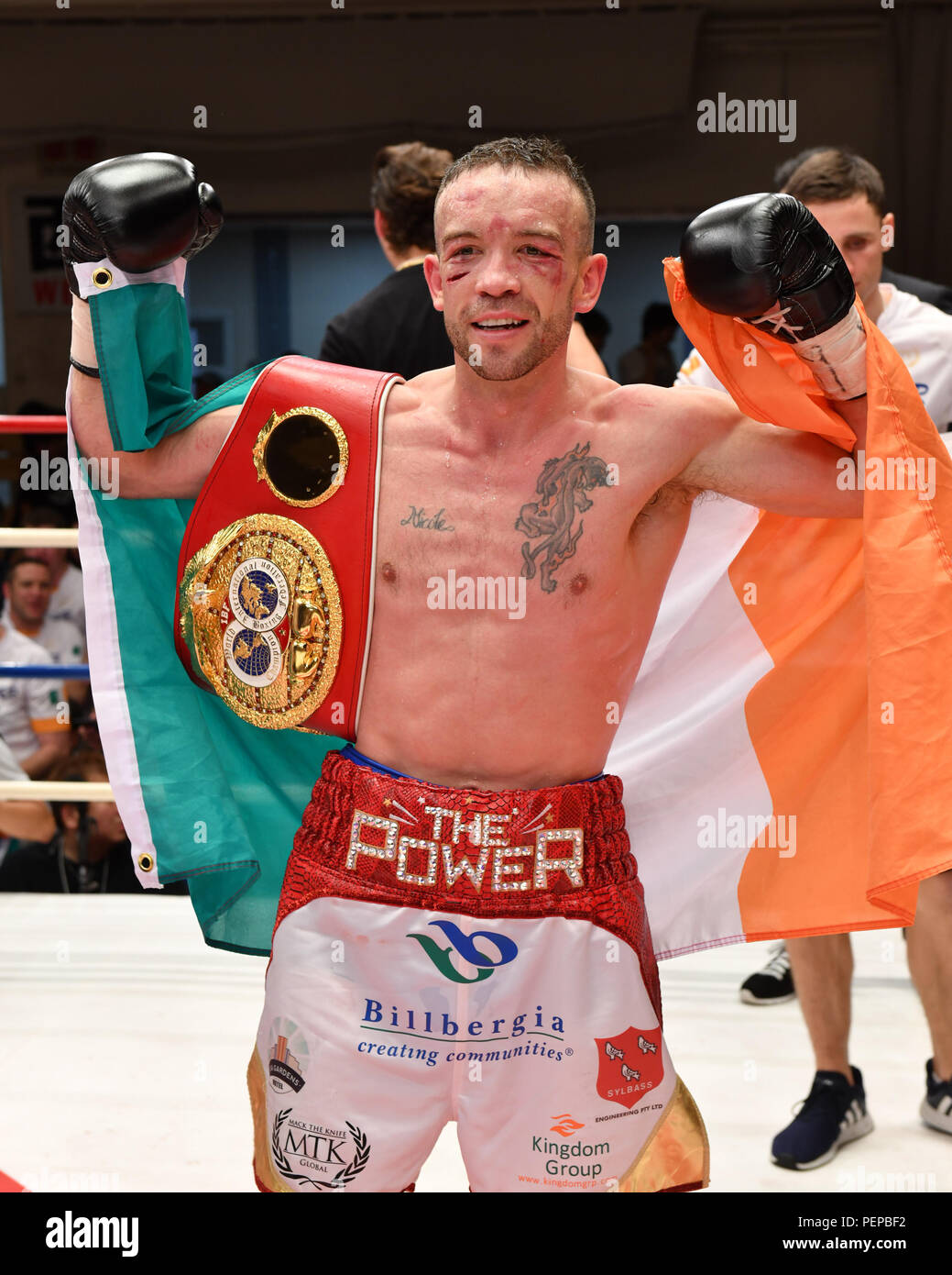 Tokyo, Japan. 16th Aug, 2018. TJ Doheny (IRL) Boxing : TJ Doheny of ...