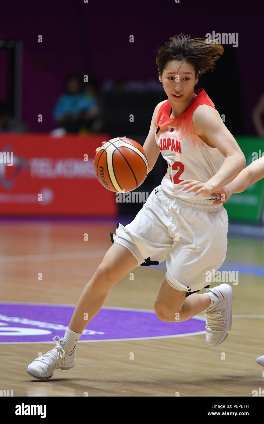 Jakarta, Indonesia. Credit: MATSUO. 17th Aug, 2018. Saori Miyazaki (JPN) Basketball : Women's ...