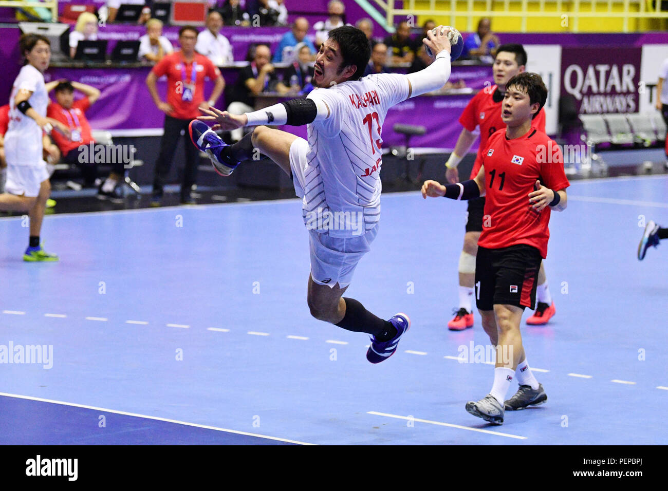 Jakarta, Indonesia. Credit: MATSUO. 17th Aug, 2018. Kenya Kasahara (JPN ...