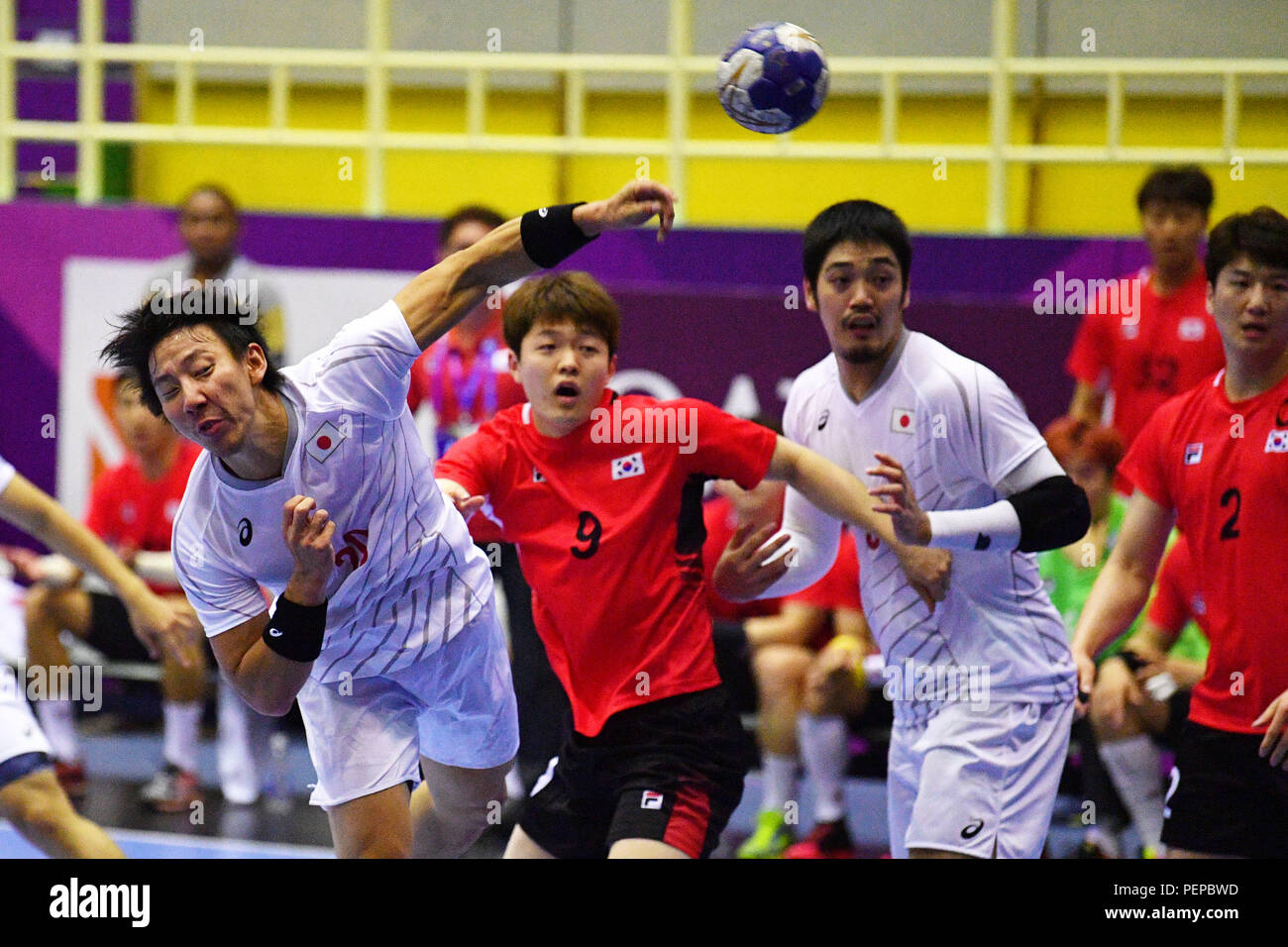 Jakarta, Indonesia. Credit: MATSUO. 17th Aug, 2018. Jin Watanabe (JPN ...