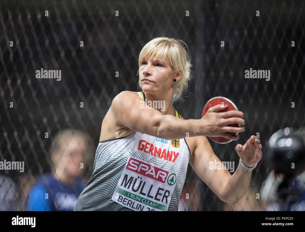 Berlin, Deutschland. 11th Aug, 2018. Nadine MUELLER (MULLER), Germany ...