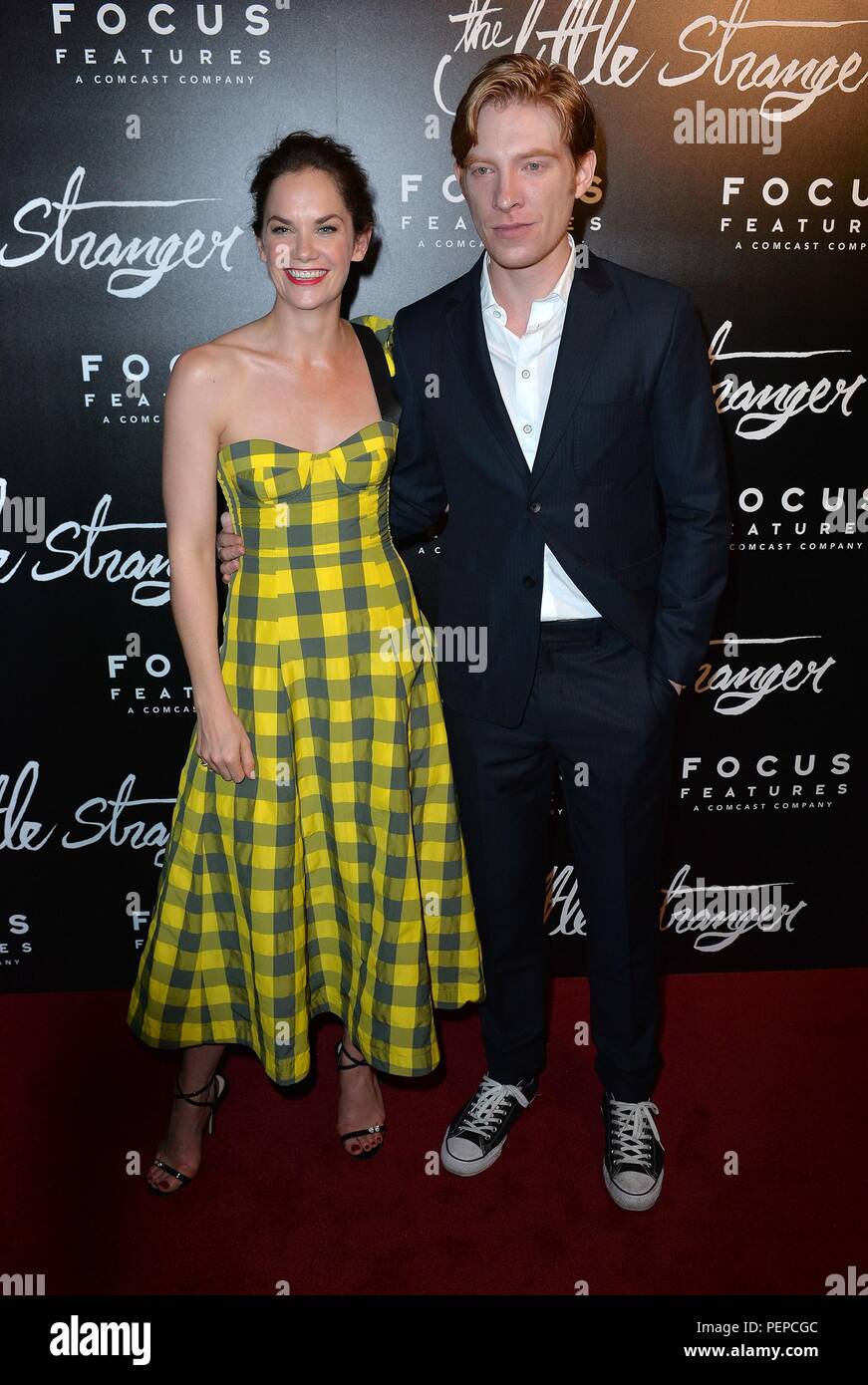 New York, NY, USA. 16th Aug, 2018. Ruth Wilson, Domhnall Gleeson at ...