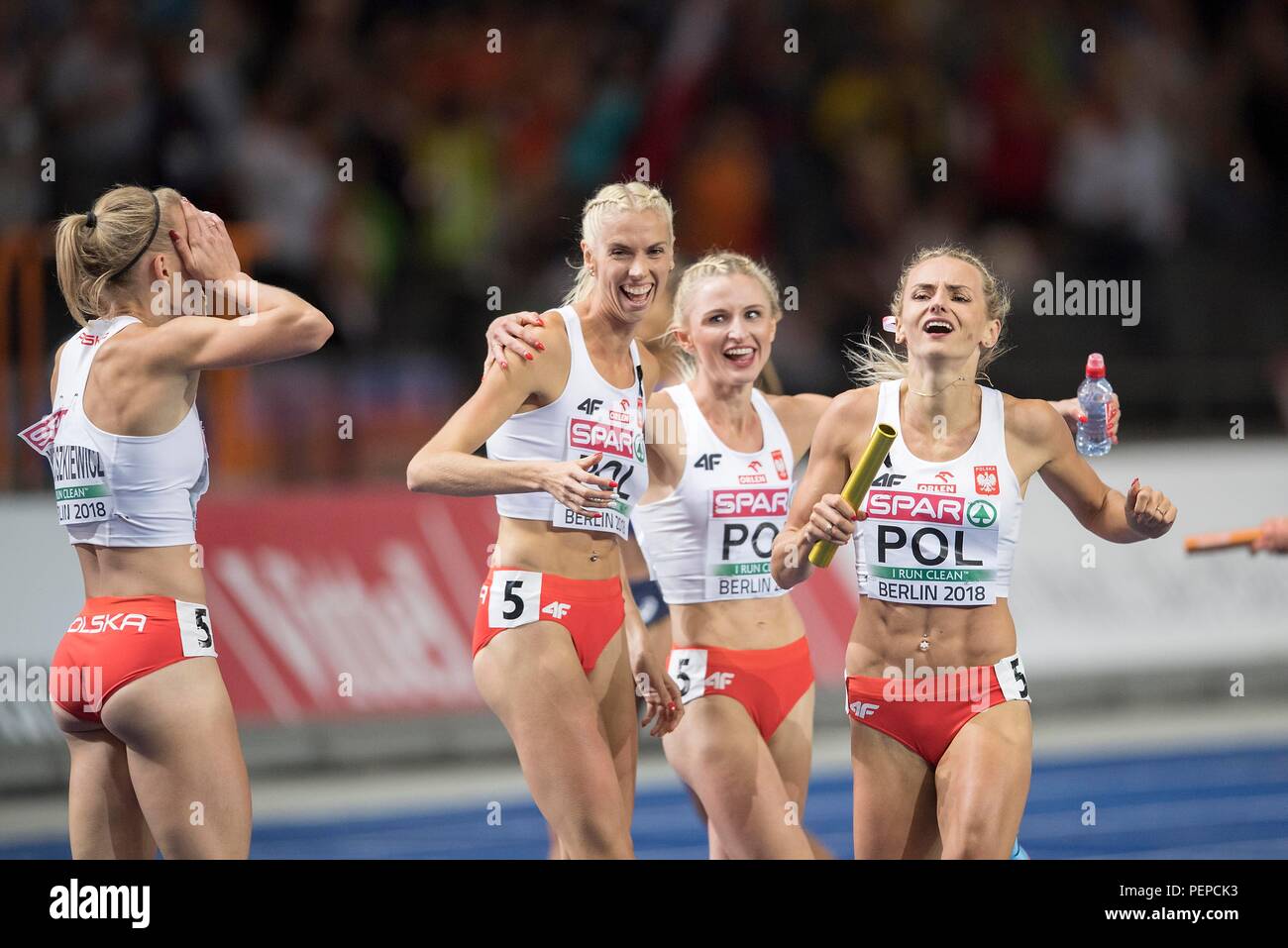 4x400m relay team poland hi-res stock photography and images - Alamy