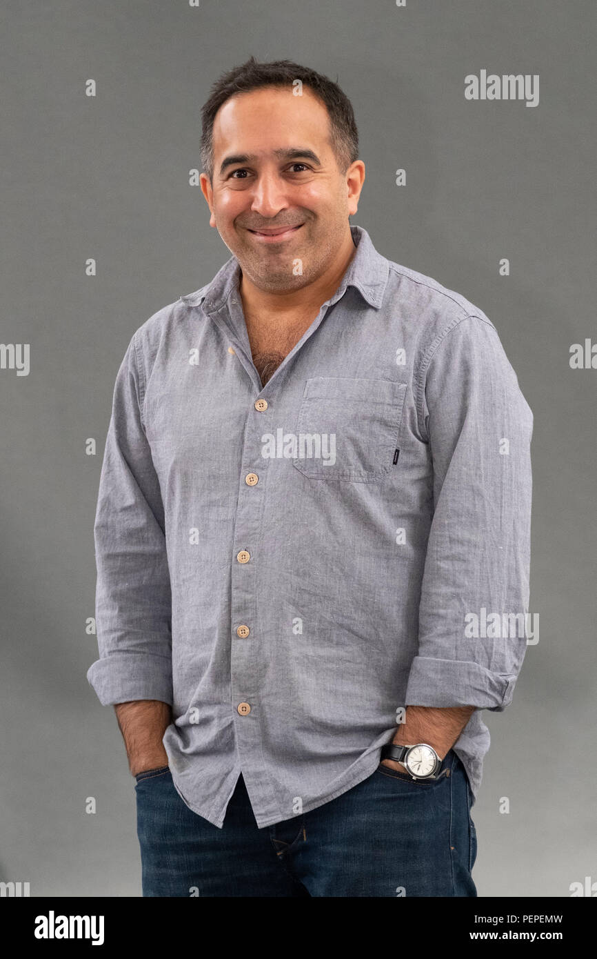 Edinburgh, Scotland, UK; 17 August, 2018. Pictured; Sam Guglani a ...