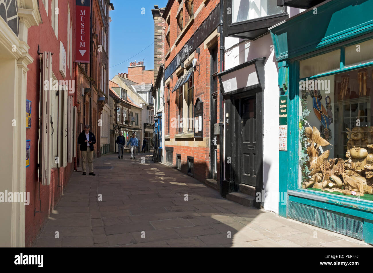 Whitby town centre hi-res stock photography and images - Alamy