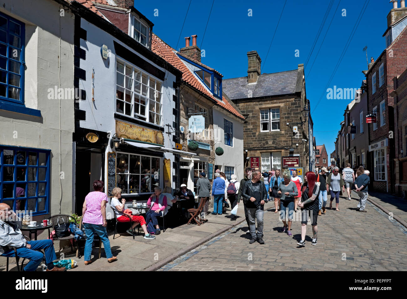 Whitby town centre hi-res stock photography and images - Alamy
