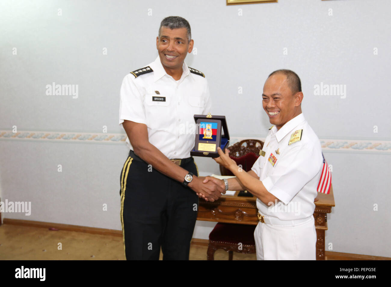 Malaysian navy first admiral sabri bin zali hi-res stock photography ...