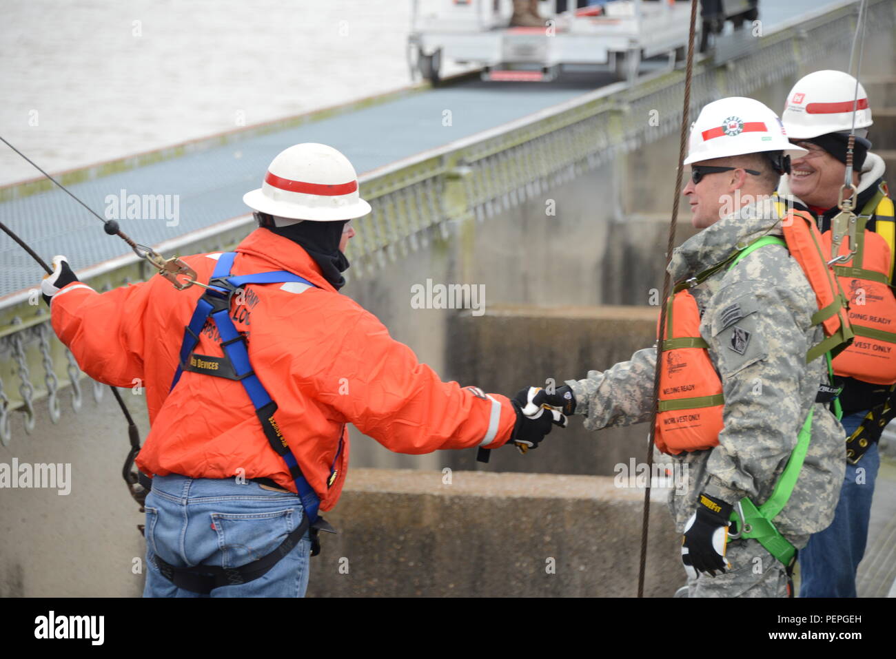 U.S. Army Brig. Gen. Michael Wehr, commander of the U.S. Army Corps of ...