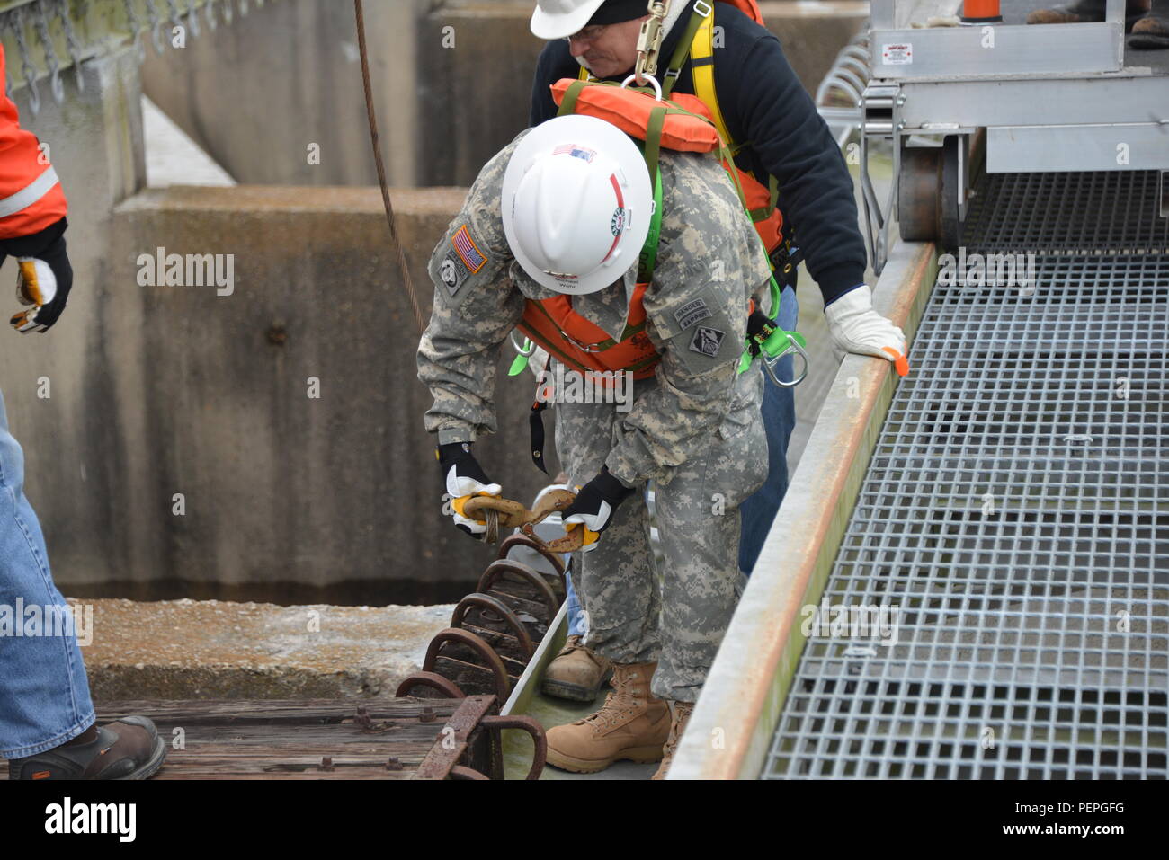 U.S. Army Brig. Gen. Michael Wehr, commander of the U.S. Army Corps of ...