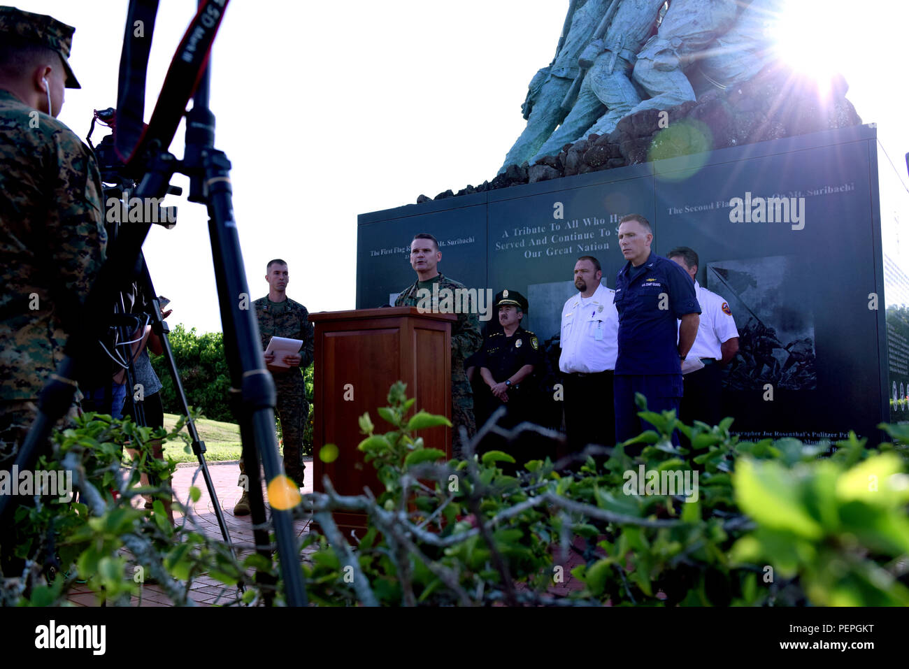 Brig. Gen. Russell Sanborn, commanding general, 1st Marine Aircraft ...