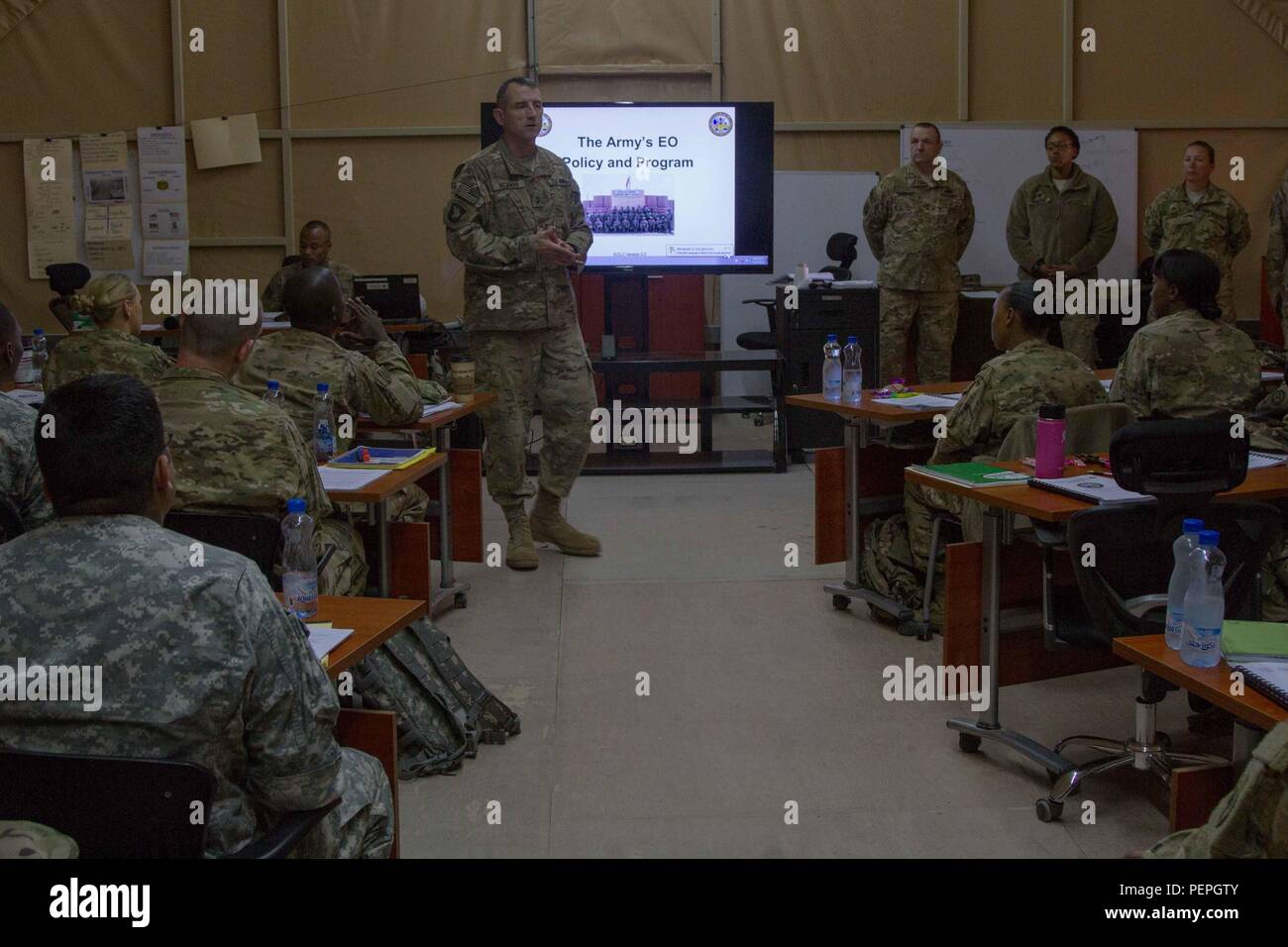 Maj. Gen. William Hickman, the deputy commanding general of operations ...