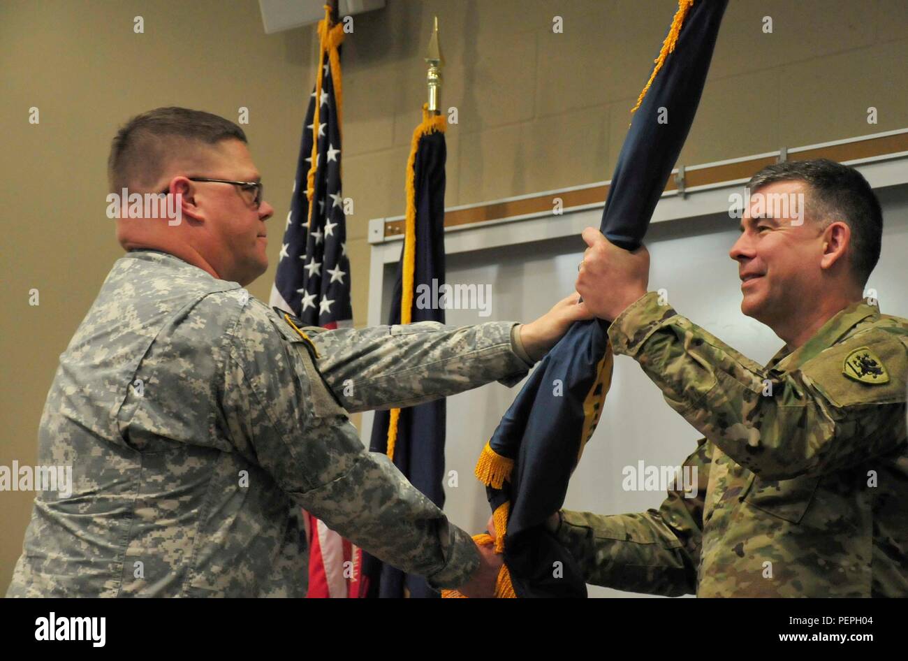 United States Army Lt. Col. Mark Gorzynski relinquishes command to Maj ...