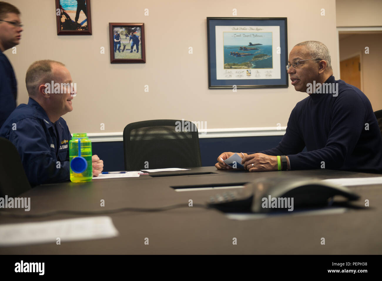 Capt. Lonnie Harrison, commanding officer of Coast Guard Sector ...