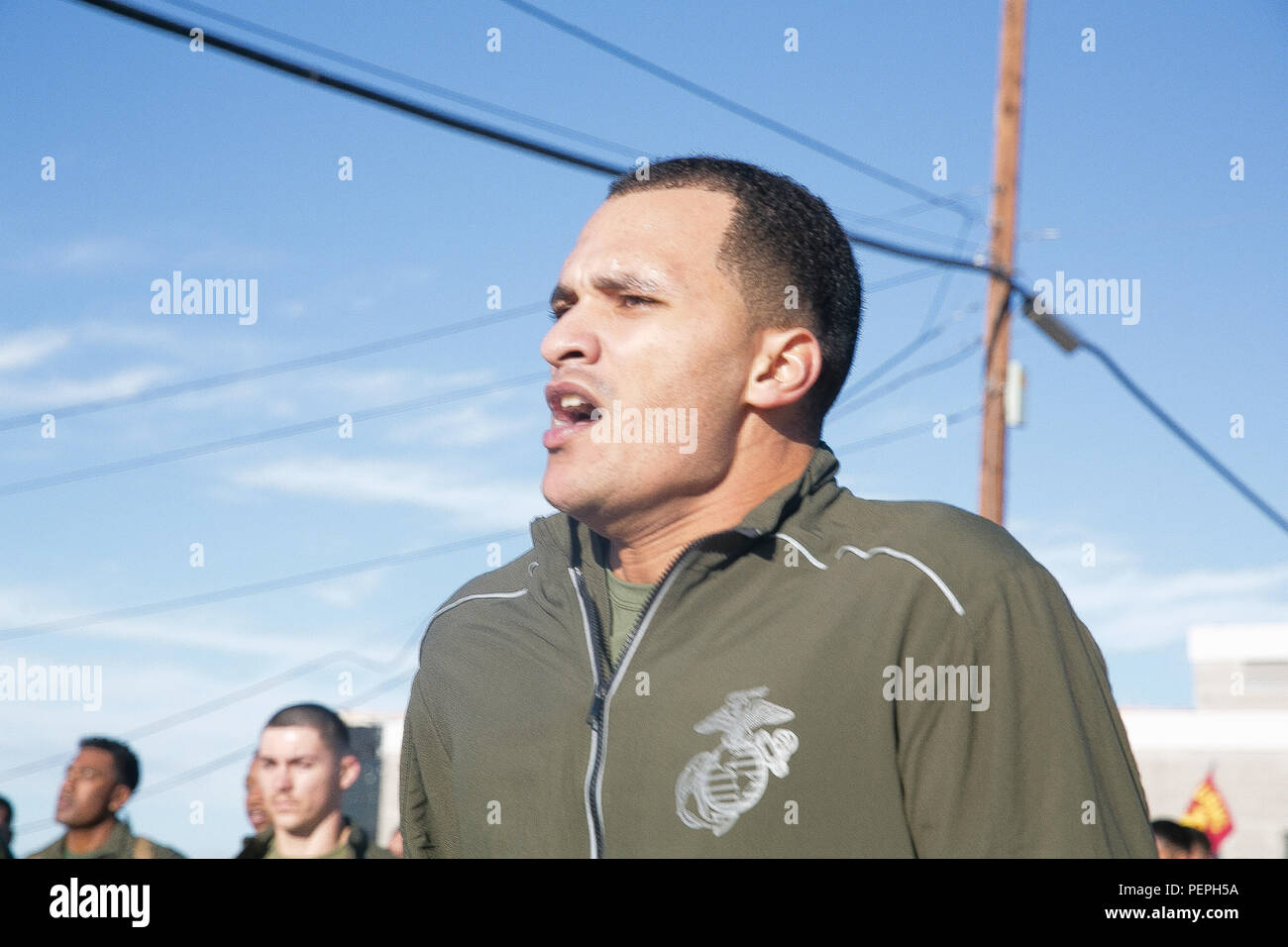 Lance Cpl. Caleb Miller, clerk, Company A, Headquarters Battalion ...