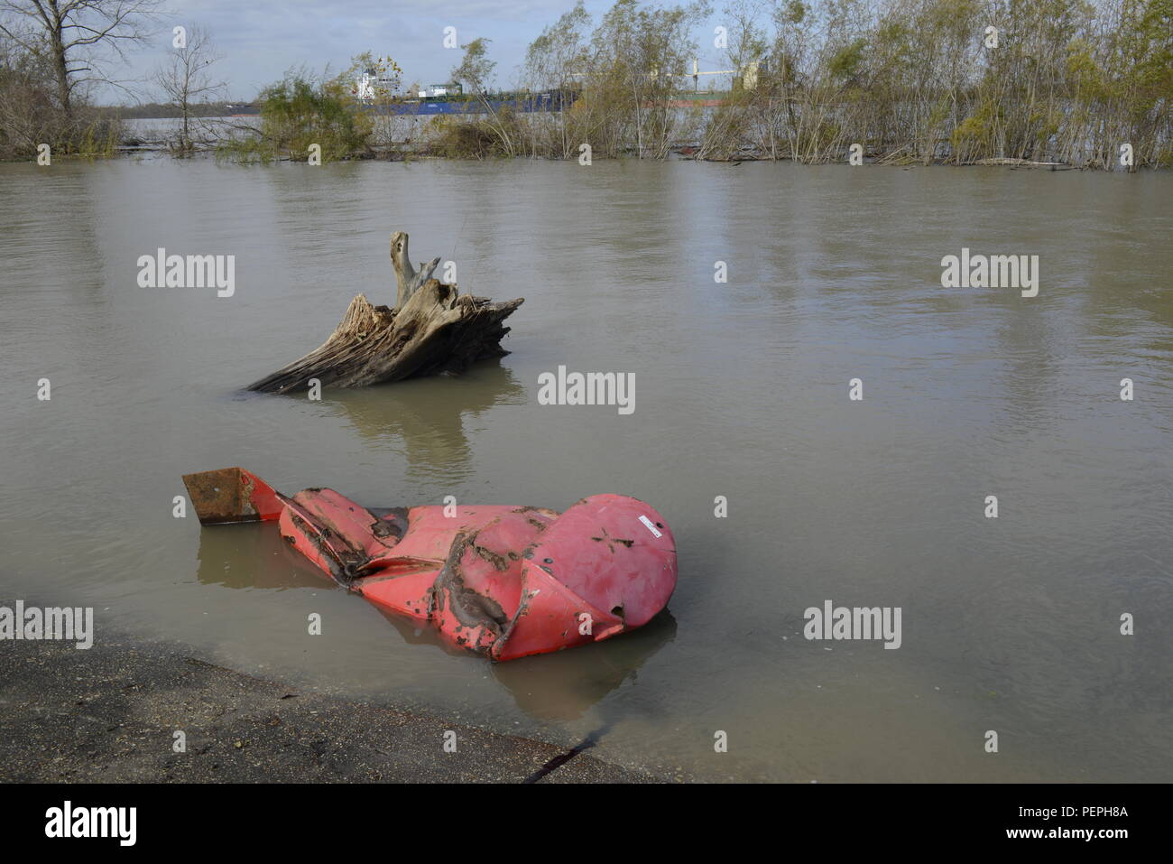 Red nun buoy hi-res stock photography and images - Alamy
