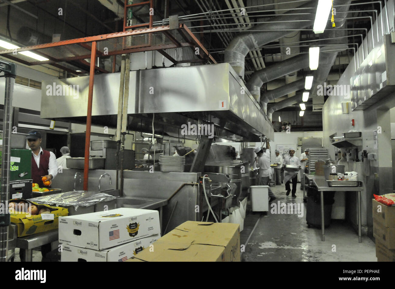 The 379th Expeditionary Contracting Squadron is responsible for food ...
