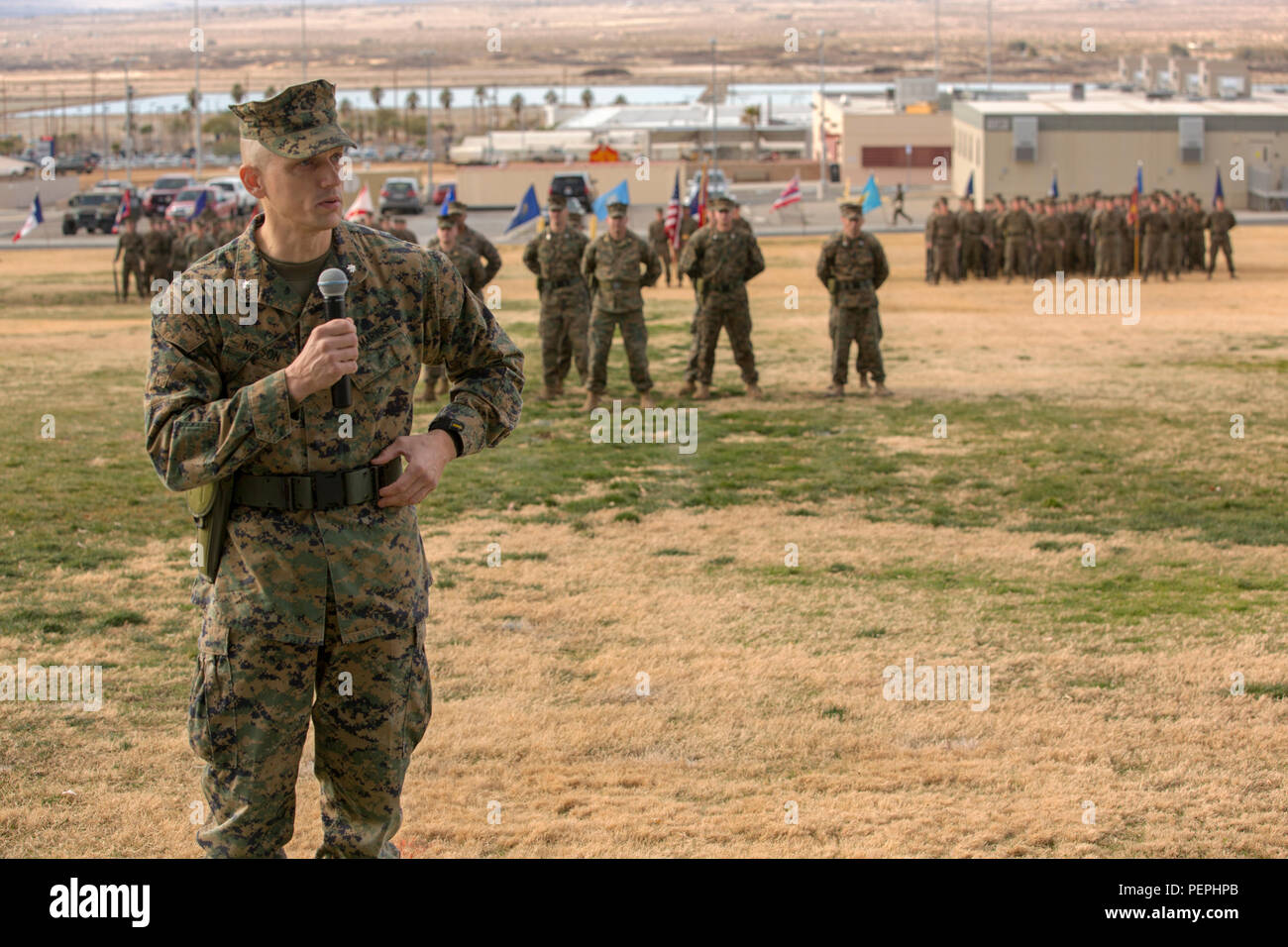 Lt. Col. Andrew J. Nelson, incoming battalion commander, 3rd Battalion ...