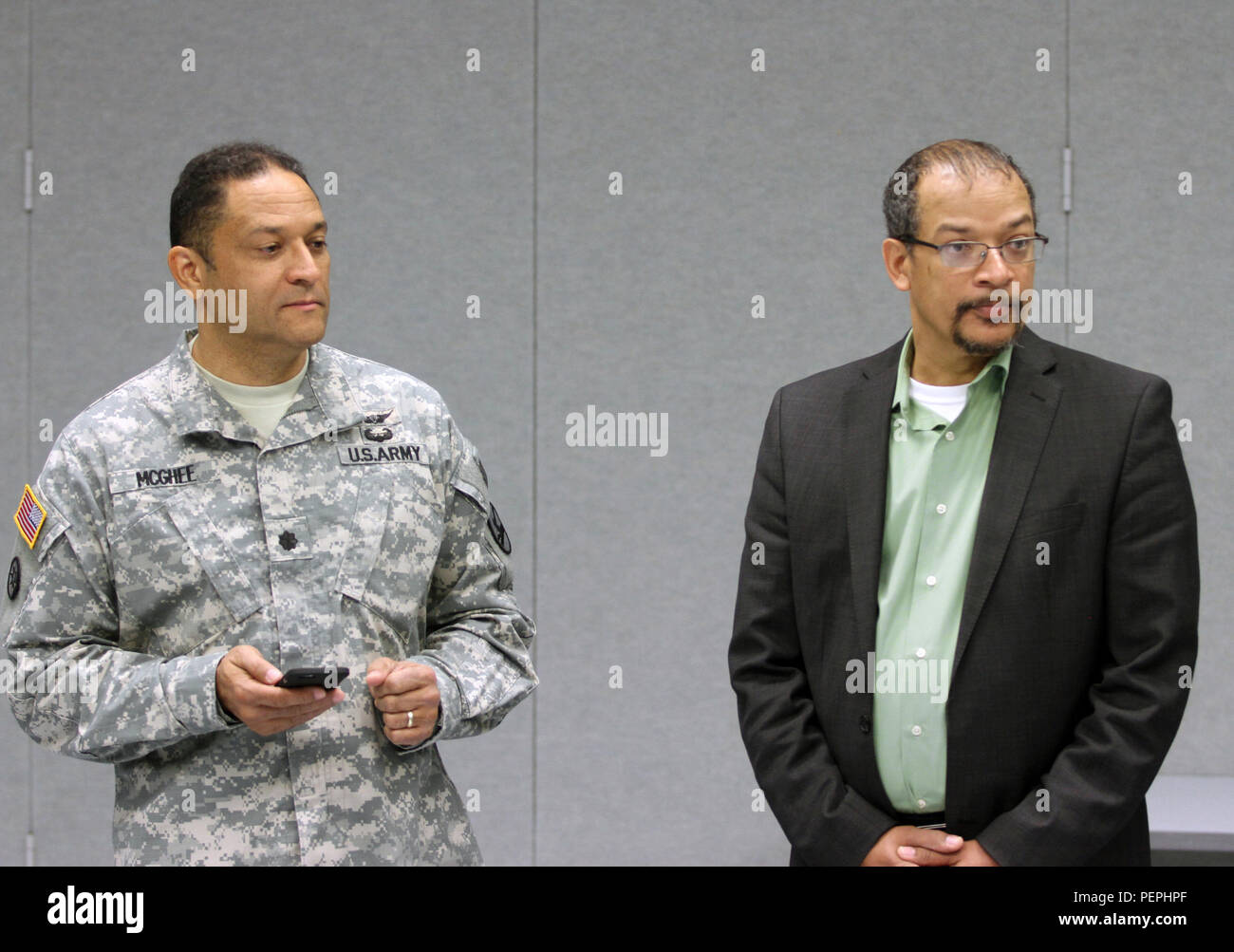 U.S. Army Reserve Lt. Col. Andreas McGhee, Equal Opportunity Program ...