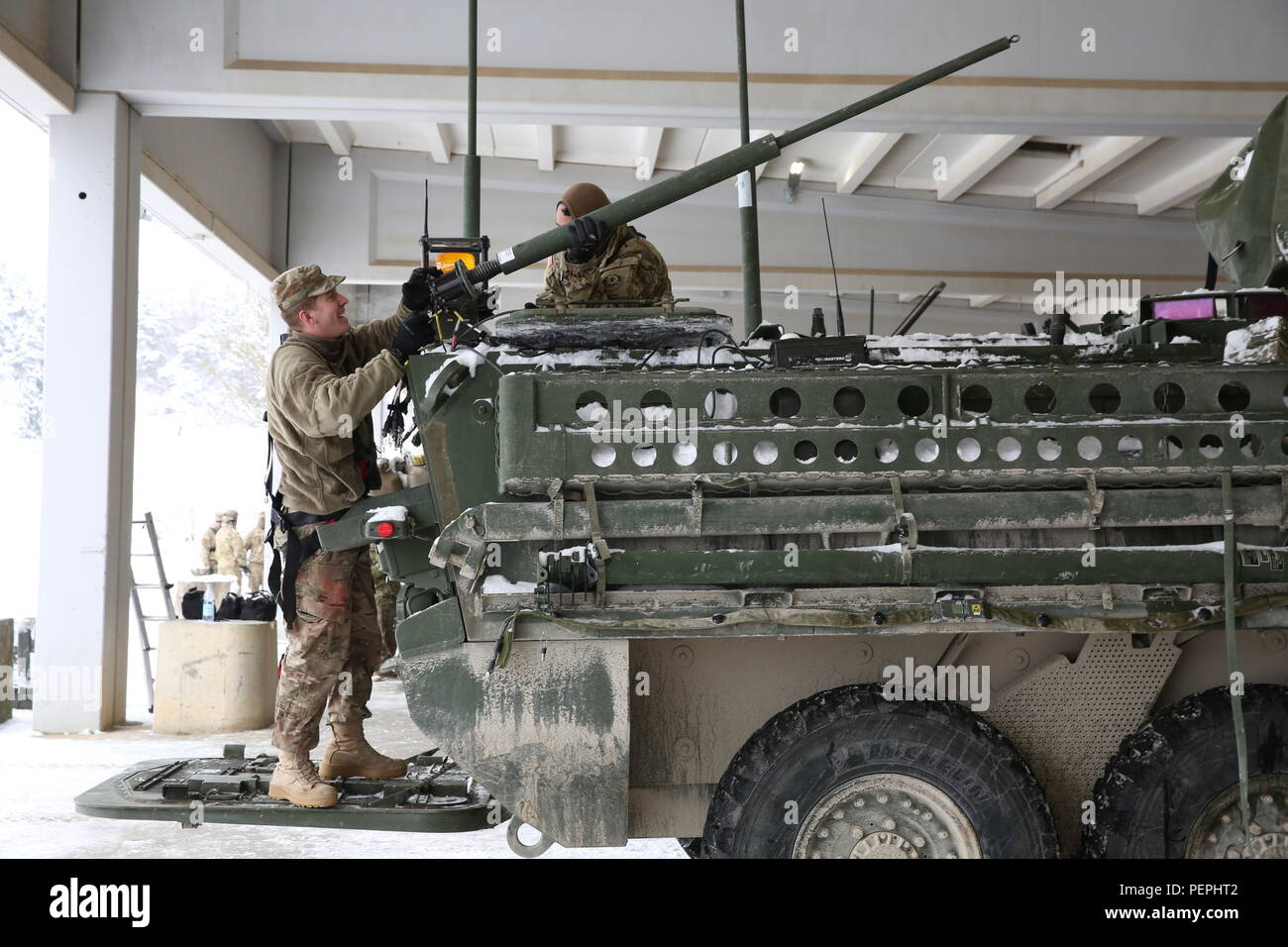 U.S. Soldiers of 2nd Squadron, 2nd Cavalry Regiment install Multiple ...
