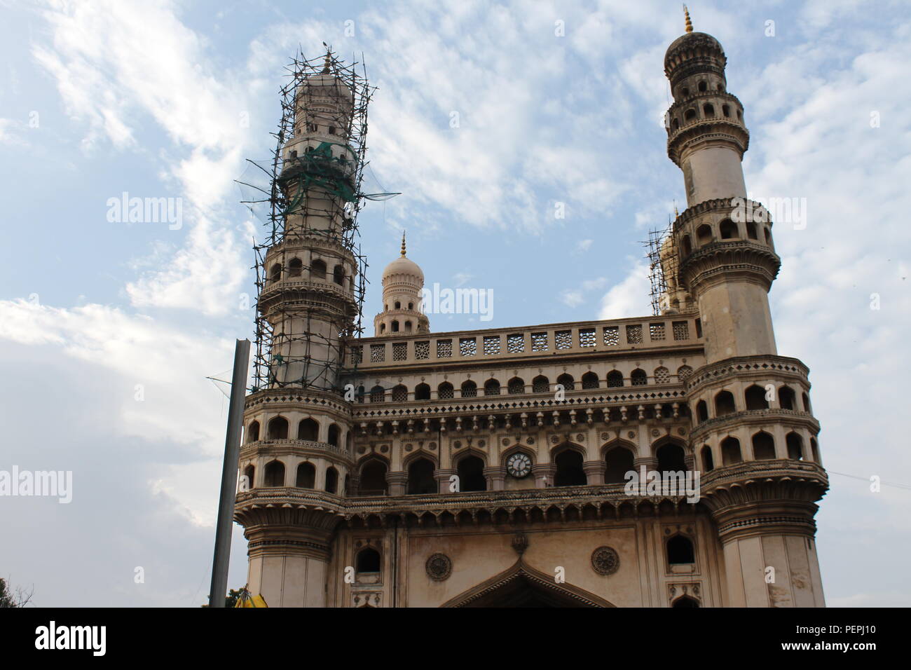 Charminar is a famous monument and mosque located in Hyderabad ...