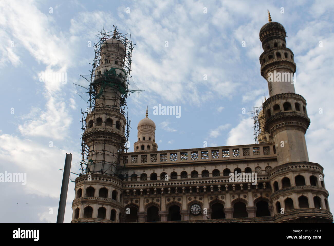 Charminar is a famous monument and mosque located in Hyderabad ...