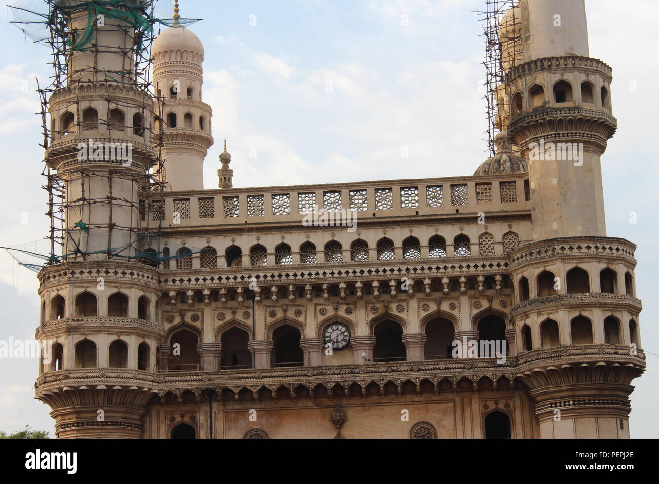 Charminar is a famous monument and mosque located in Hyderabad ...