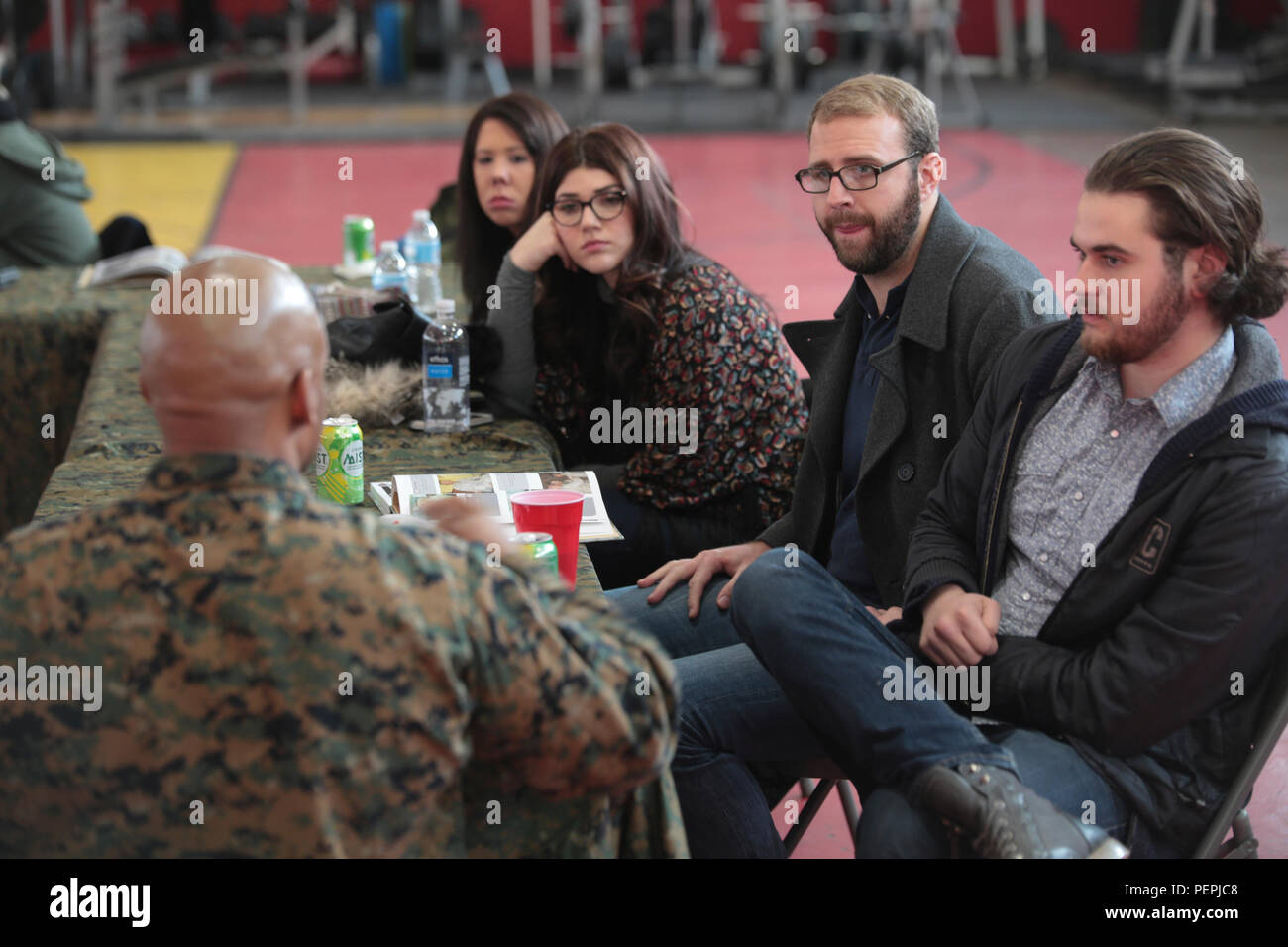 Sgt. Maj. Oscar D. Jordan, inspector and instructor sergeant major with ...