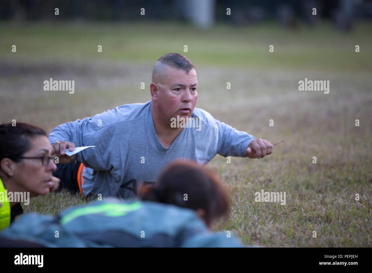 Army Reserve Medical Command Soldiers participate in physical readiness ...