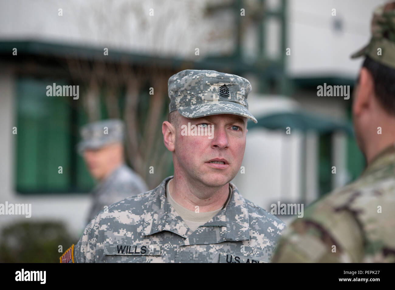 Command sgt maj james wills hi-res stock photography and images - Alamy