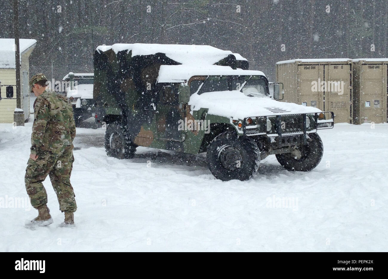 Virginia National Guard Soldiers assigned to units from the Lynchburg ...
