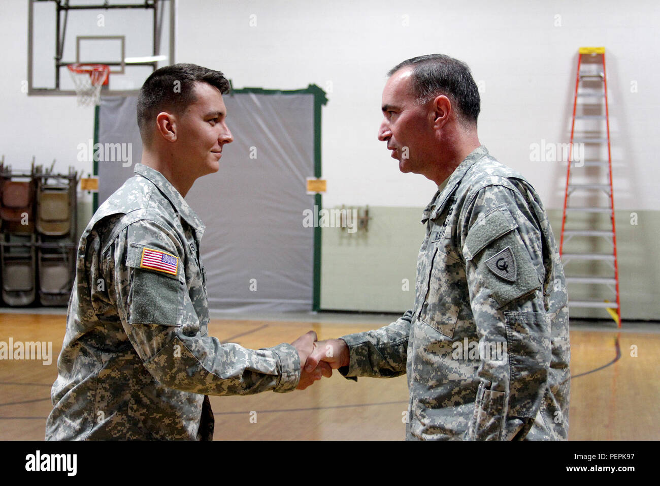 Maj gen david wood 38th hi-res stock photography and images - Alamy