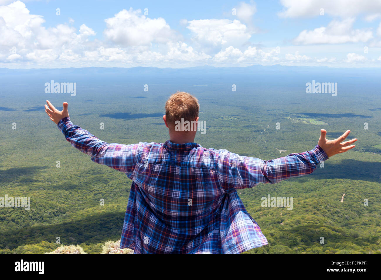 Hand open top view hi-res stock photography and images - Alamy