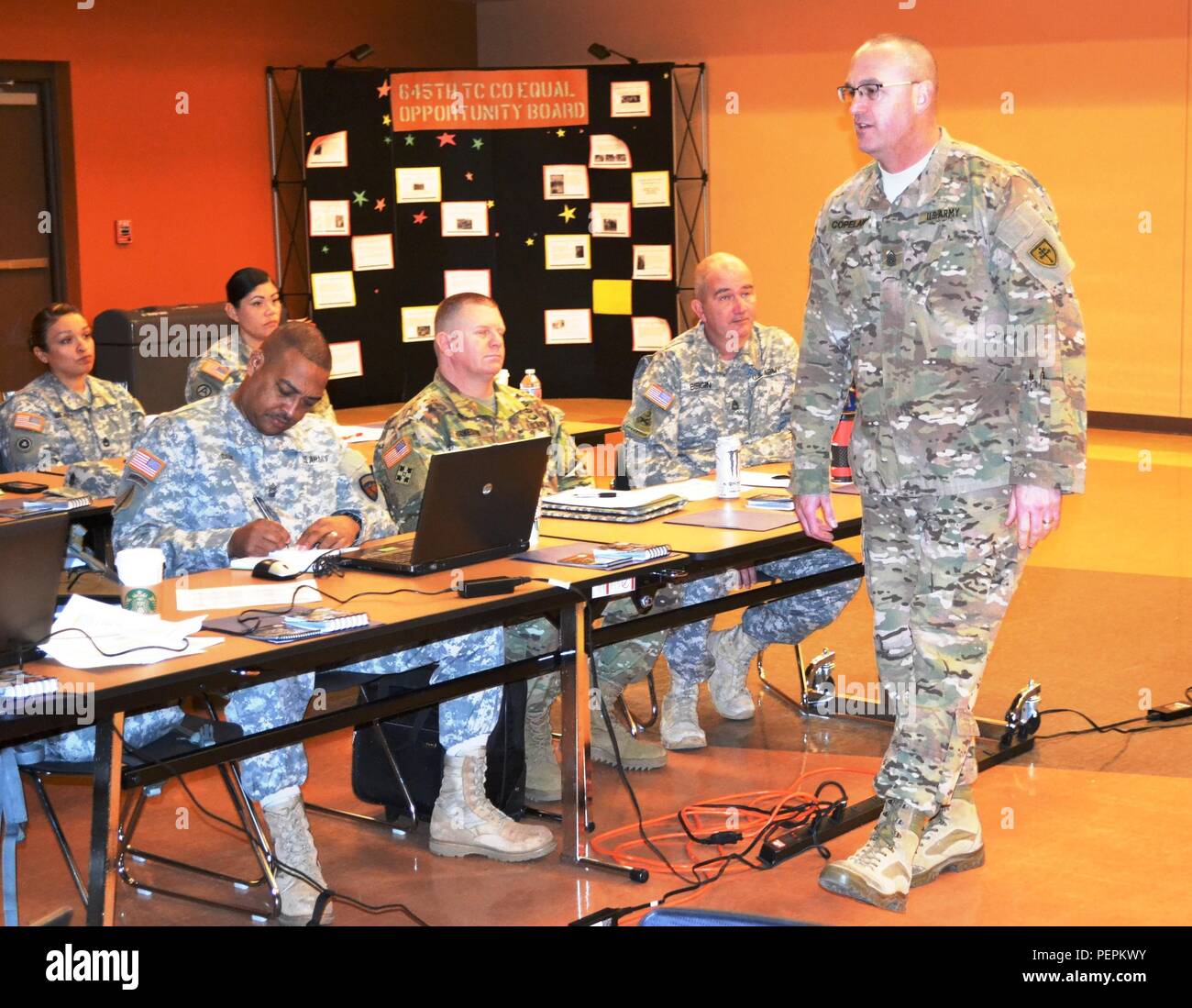 Command Sgt. Maj. Ted Copeland, 79th Sustainment Support Command ...