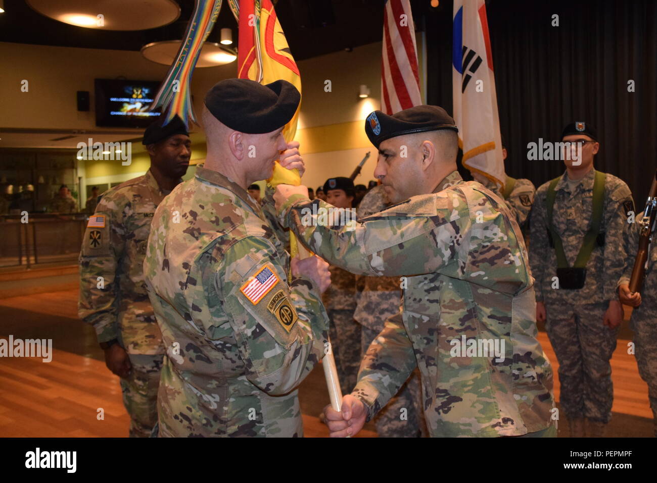 Command Sgt. Maj. Jose Villarreal, departing command sergeant major for ...