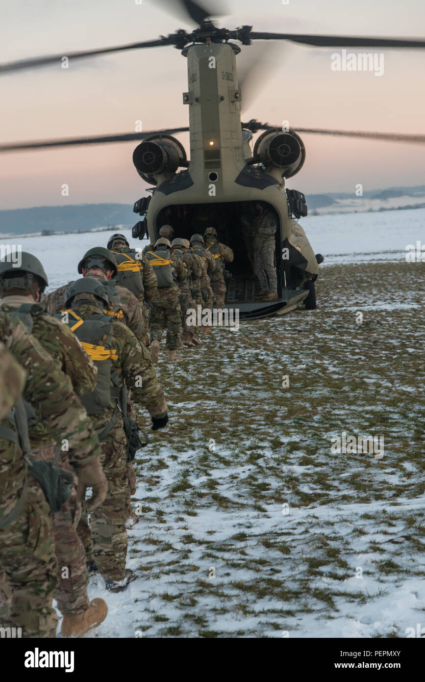 U.S. Army Soldiers attached to Special Operations Command Europe ...