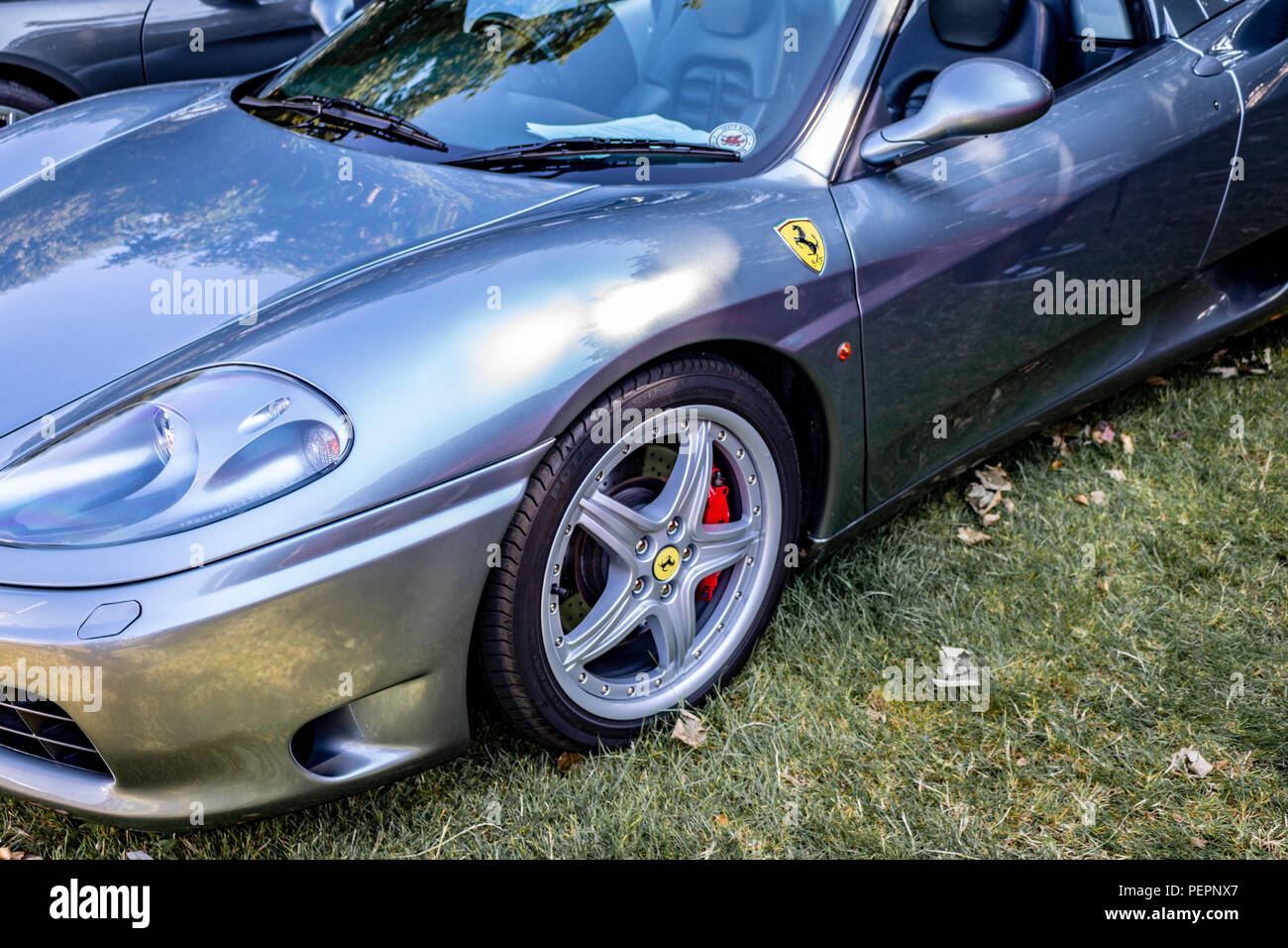 Ferrari alloy wheel hi-res stock photography and images - Alamy