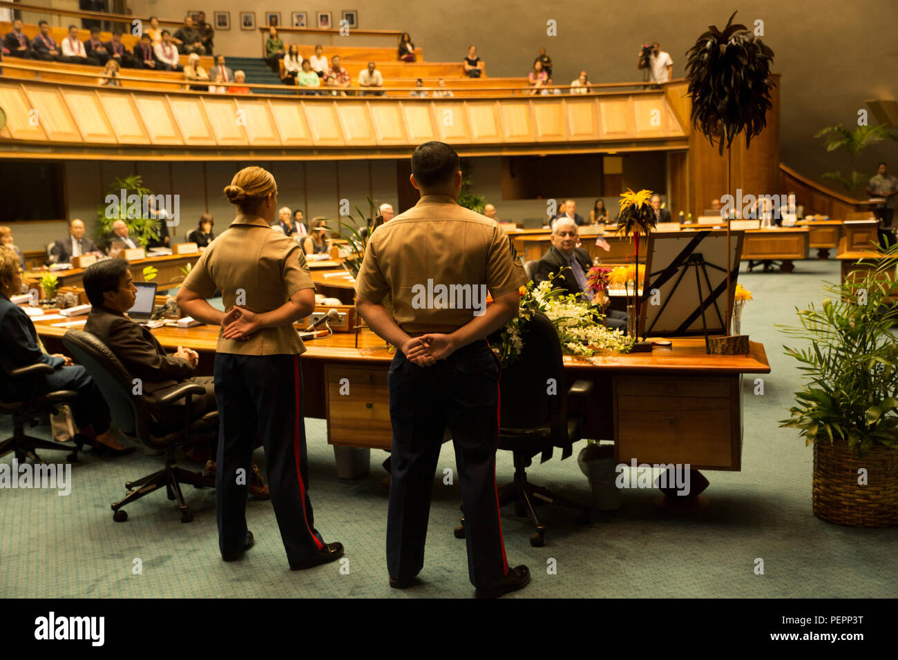 Sgt. Sergio Guerrero (left) and Staff Sgt. Cydney Rose, both with U.S ...