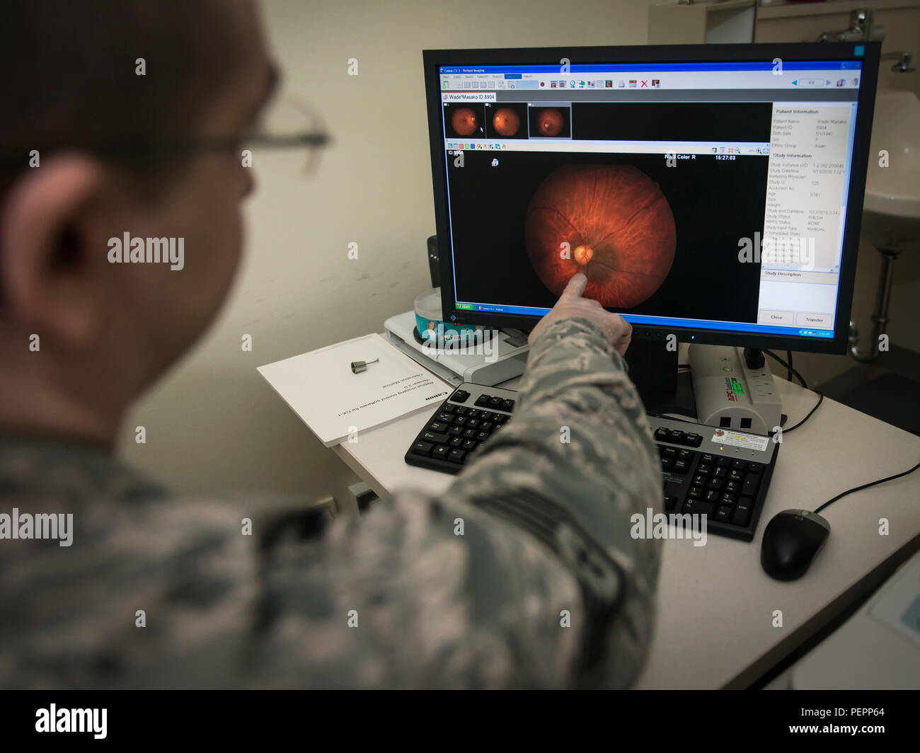 Retinal photography hi-res stock photography and images - Alamy