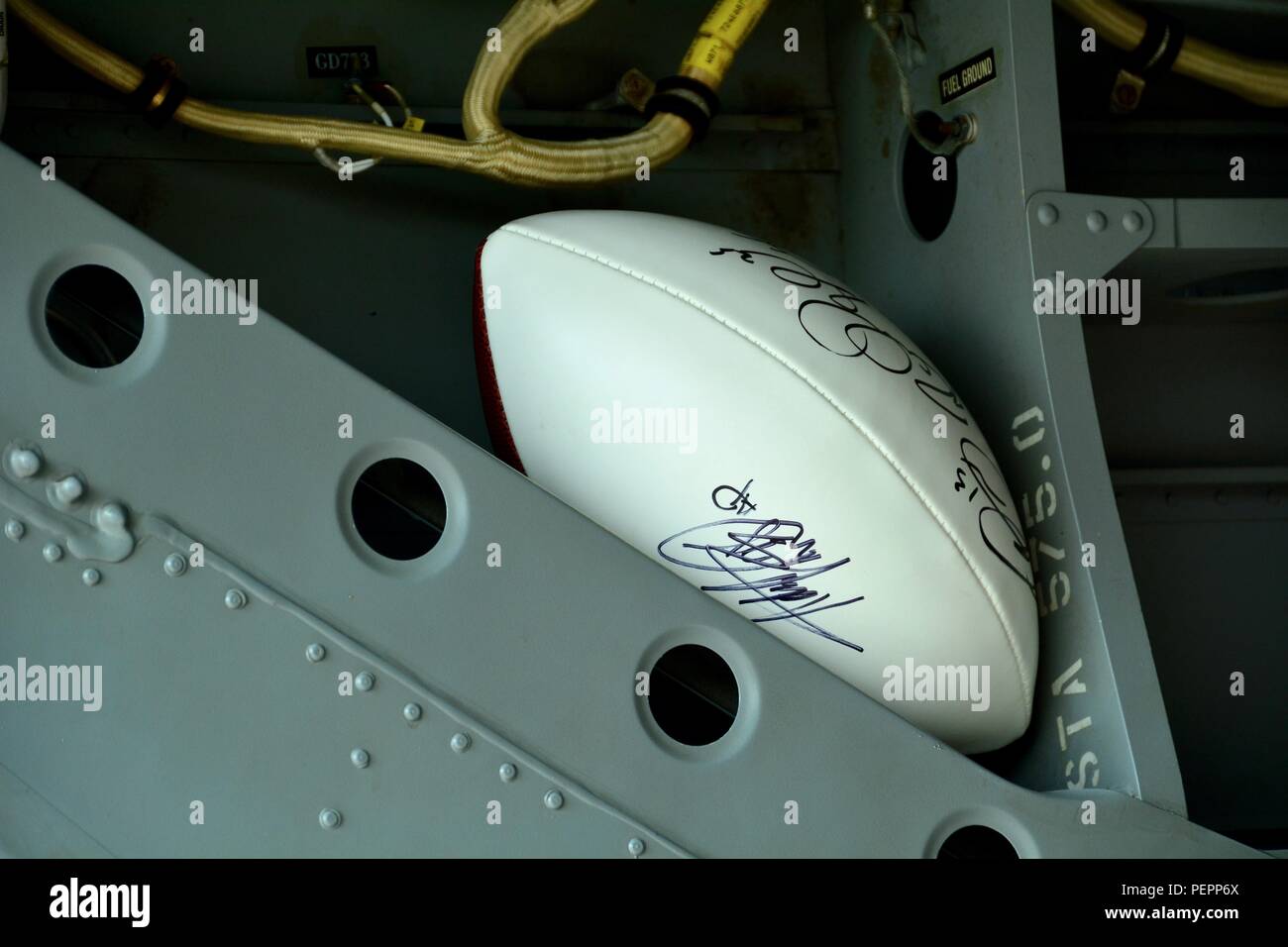 NFL players signed hundreds of autographs and spent time with members ...