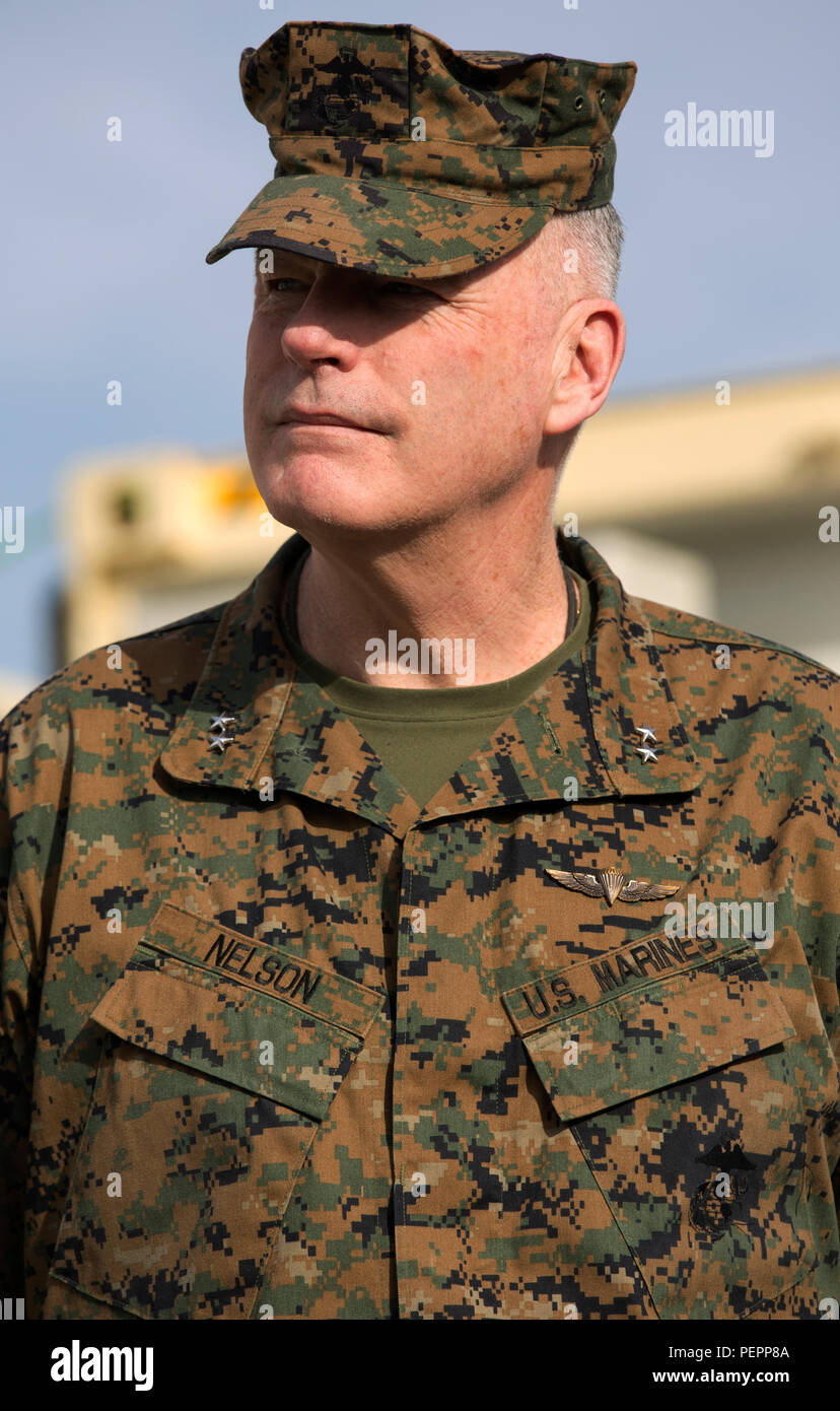 U.S. Marine Corps Maj. Gen. Niel E. Nelson, commander of U.S. Marine ...