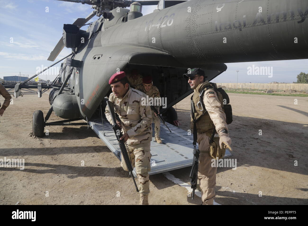 Iraqi army commando battalion hi-res stock photography and images - Alamy