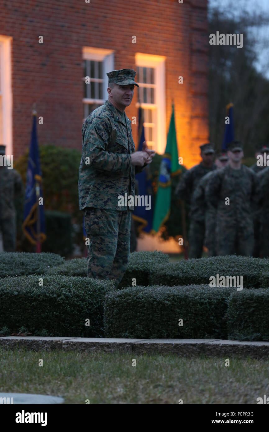 U.S. Marine Corps Brig. Gen. Charles G. Chiarotti, commanding general ...