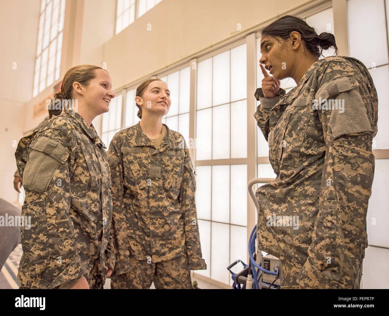 Female cadet training hi-res stock photography and images - Alamy