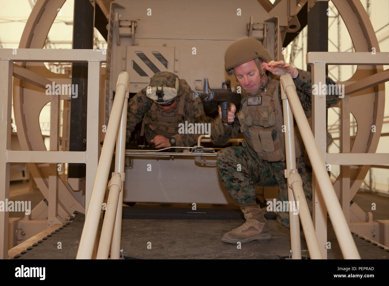 Dry roll over egress trainer hi-res stock photography and images - Alamy