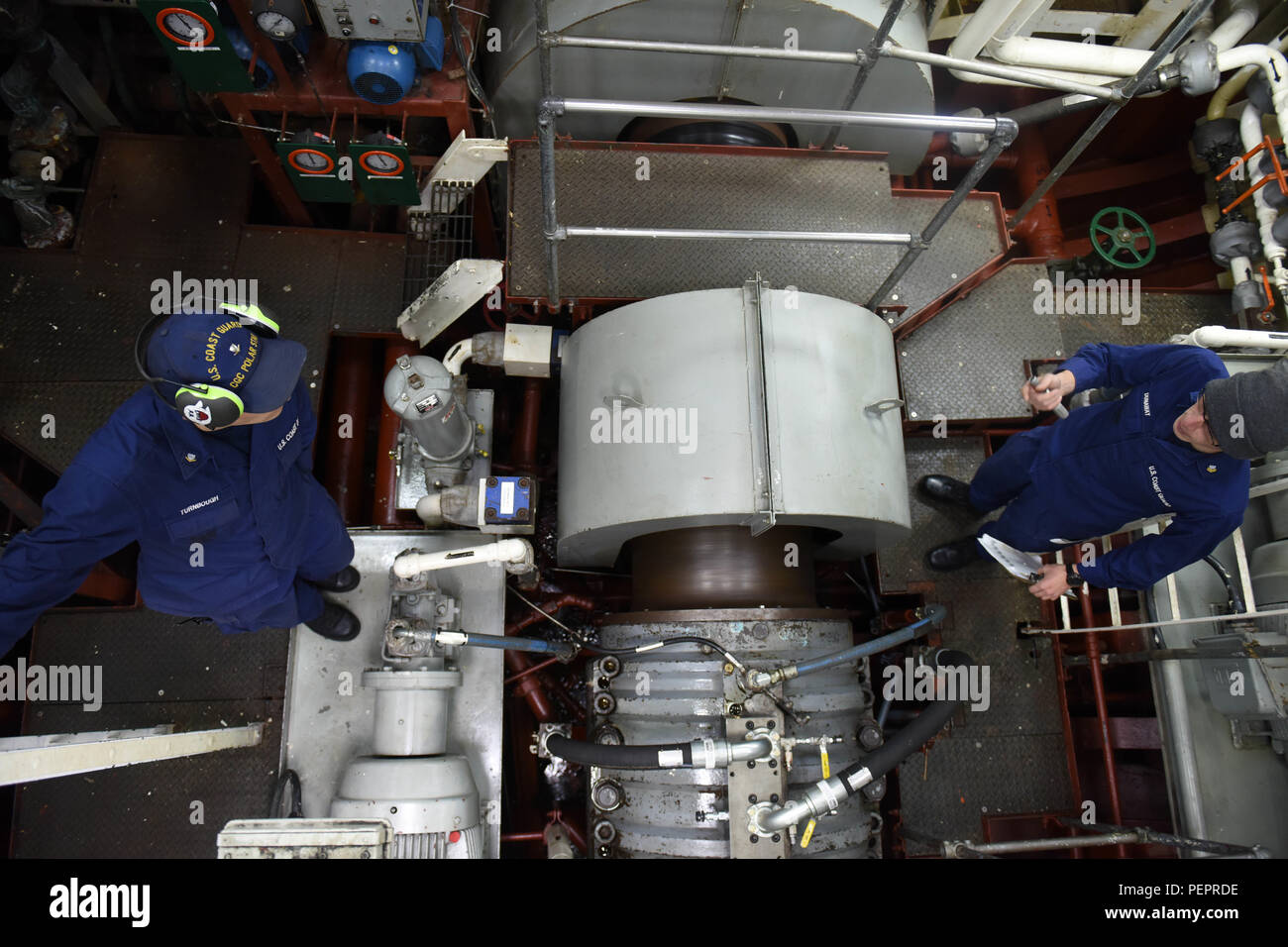 Coast guard watchstander hi-res stock photography and images - Alamy