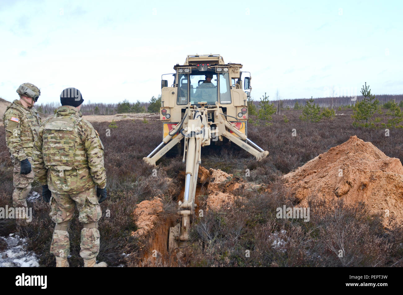 Soldiers of 3rd Squadron, 2nd Cavalry Regiment, stationed at Vilseck ...