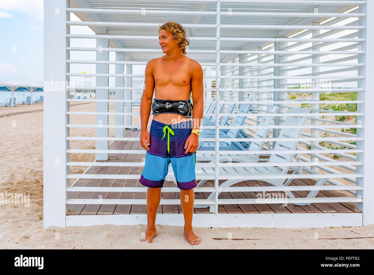 Instructor stands hi-res stock photography and images - Alamy